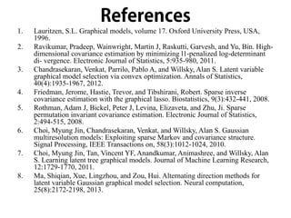 Learning Latent Variable Gaussian Graphical Models | PDF