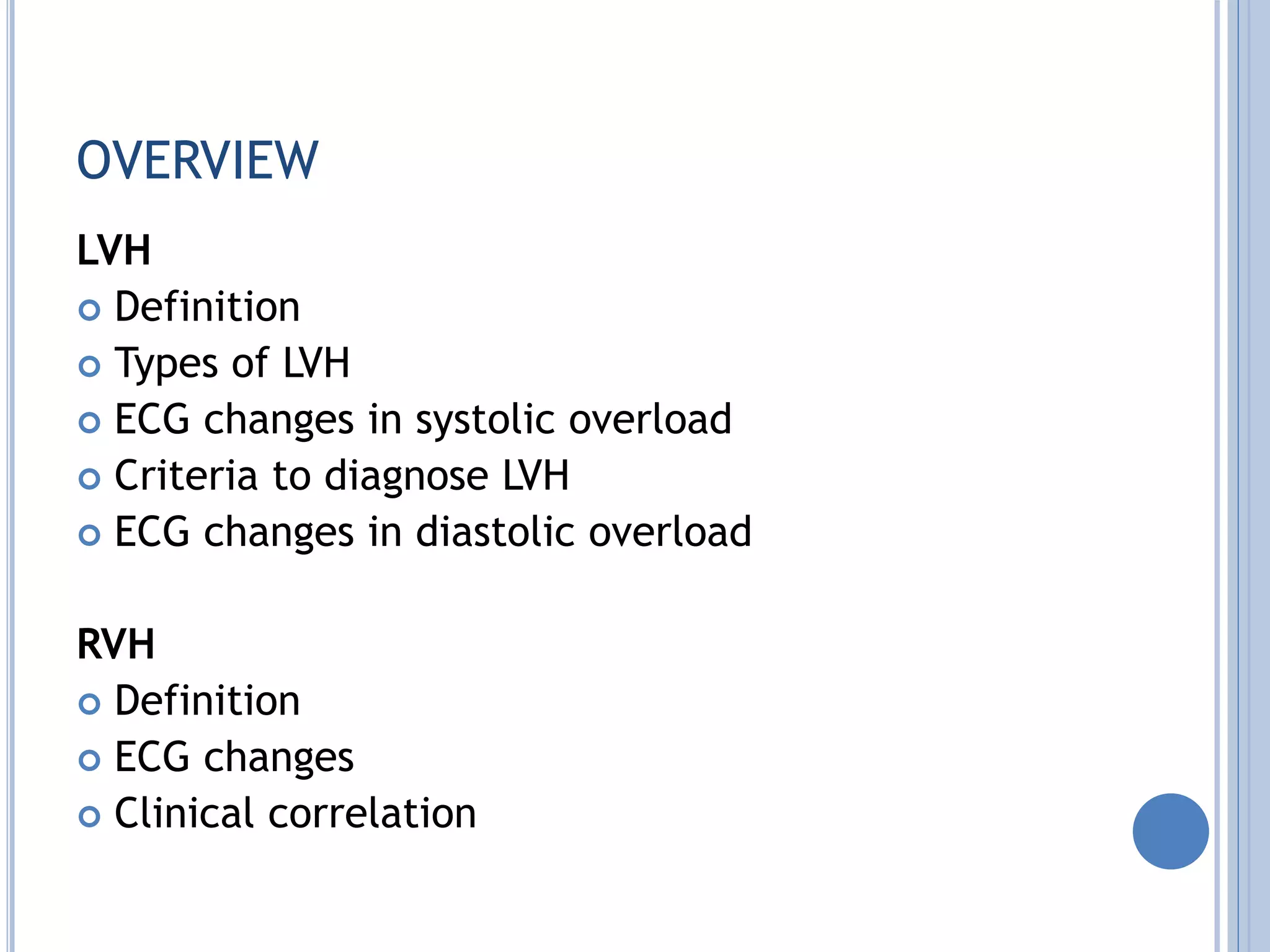 Lvh & rvh | PPTX