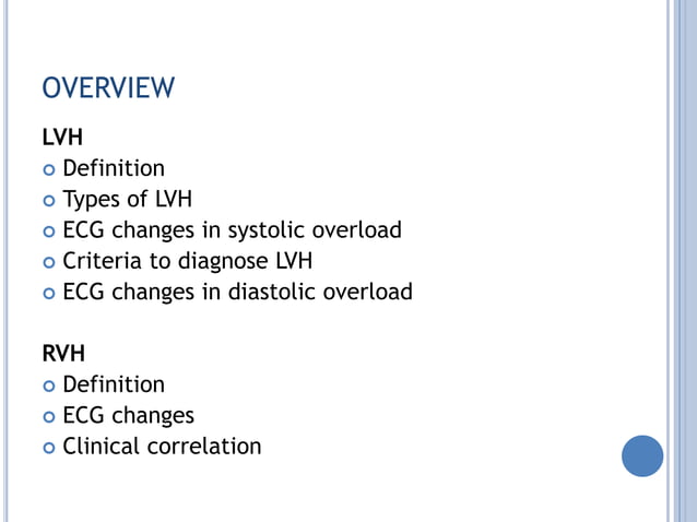 Lvh & rvh | PPTX | Heart and Cardiovascular Diseases | Diseases and ...
