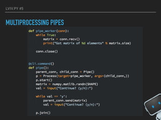 Inter-process data exchange in Python | PDF | Programming Languages | Computing