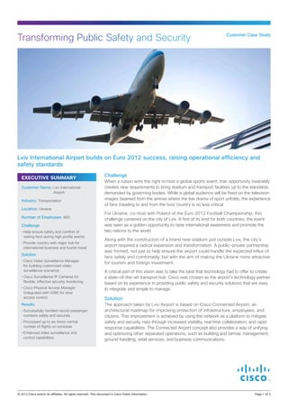 Lviv International Airport | PDF