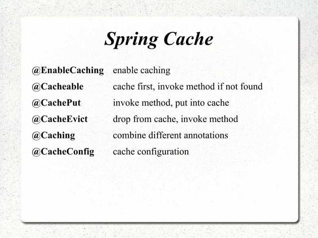 Java Caching | PPT