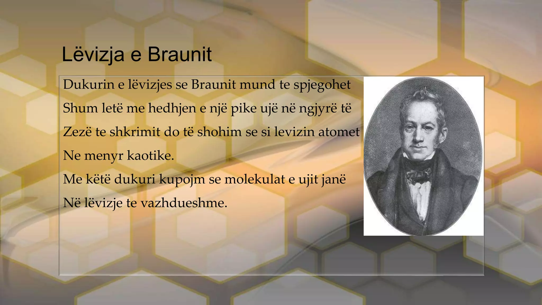 Lëvizja kaotike e molekulave | PPTX