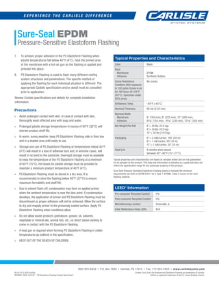 EPDM Pressure-Sensitive Elastoform Flashing | PDF