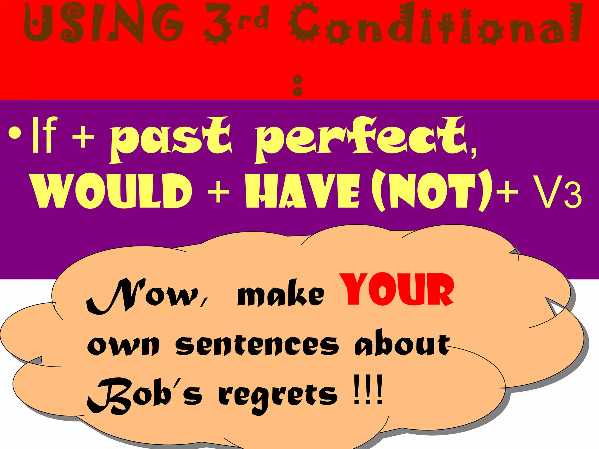 Third conditional | PPT