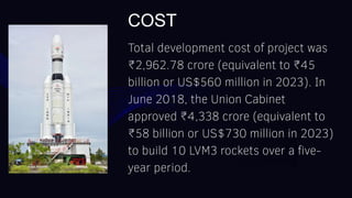 LVM-3 Satellite Launch Vehicle chandrayaan 3.pptx