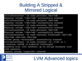 Lvm advanced topics | PDF