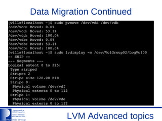 Lvm advanced topics | PDF