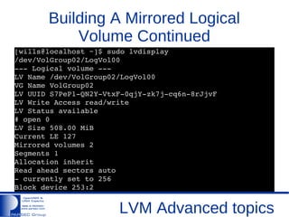 Lvm advanced topics | PDF