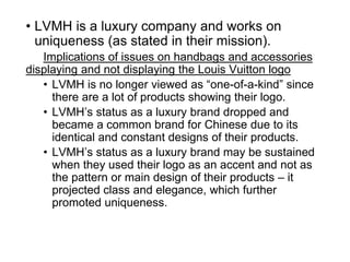Louis Vuitton (LVMH) in China | PPT