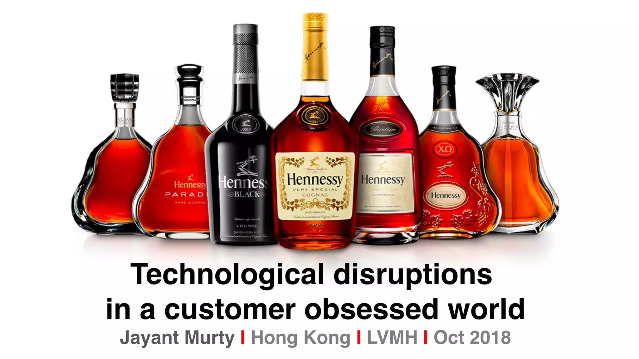 Technology Disruptions in a customer obsessed world ( Speaking to ...