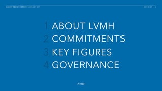 Lvmh group presentation | PDF
