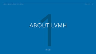 Lvmh group presentation | PDF