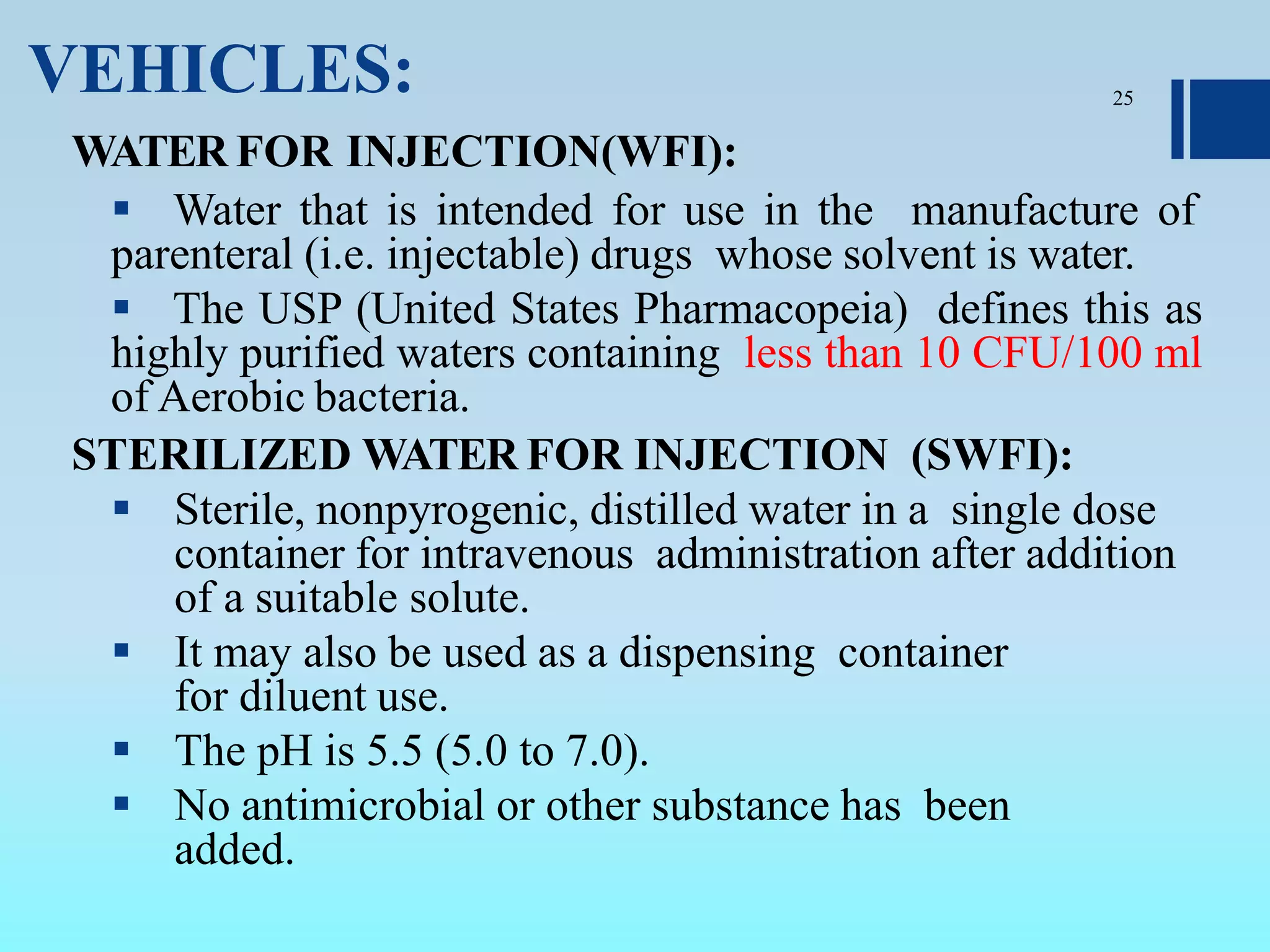 Large and small volume parenterals preparations | PPTX
