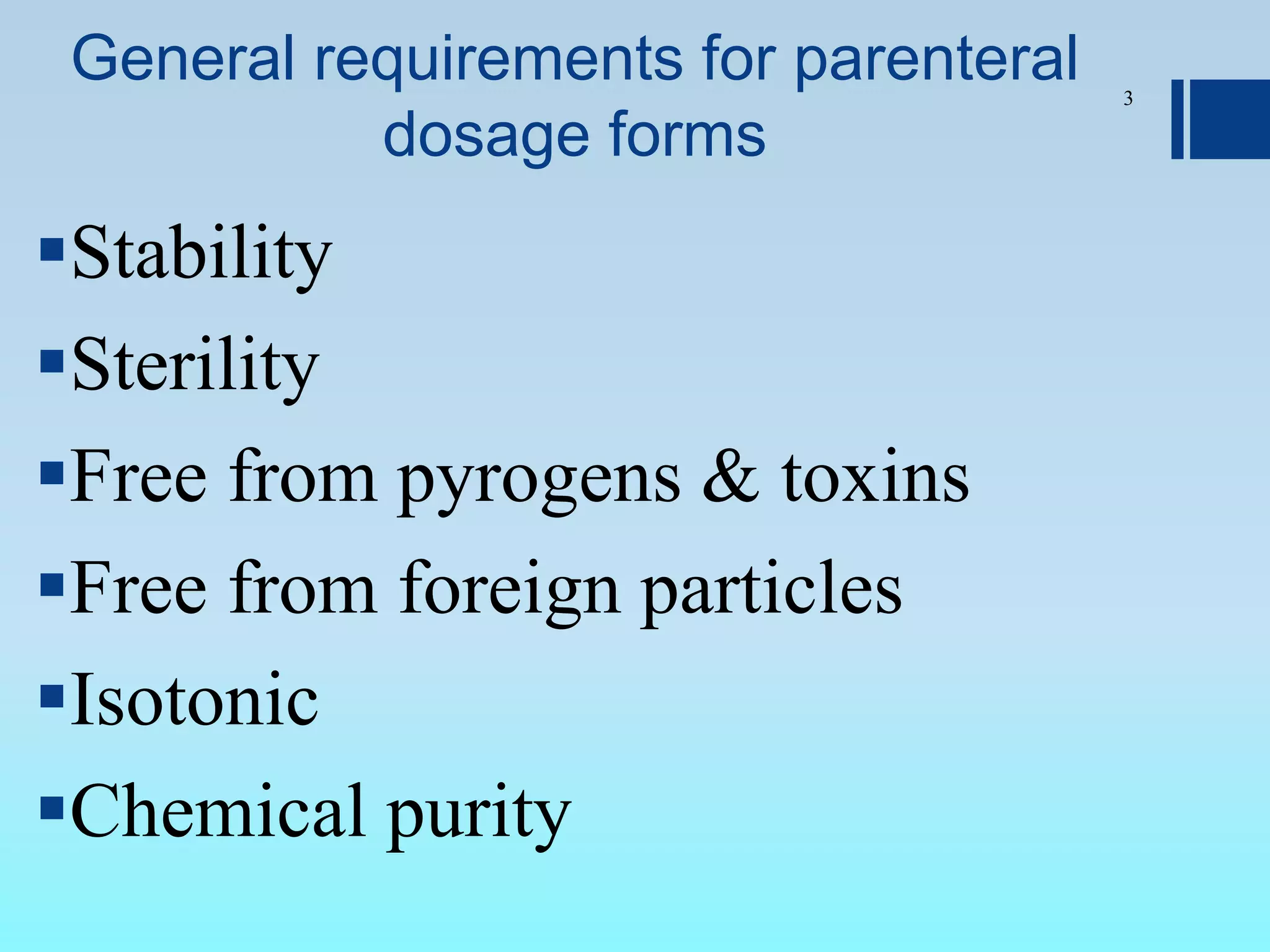 Large and small volume parenterals preparations | PPTX
