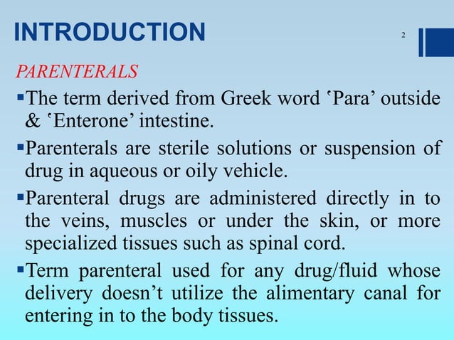 Large and small volume parenterals preparations | PPTX