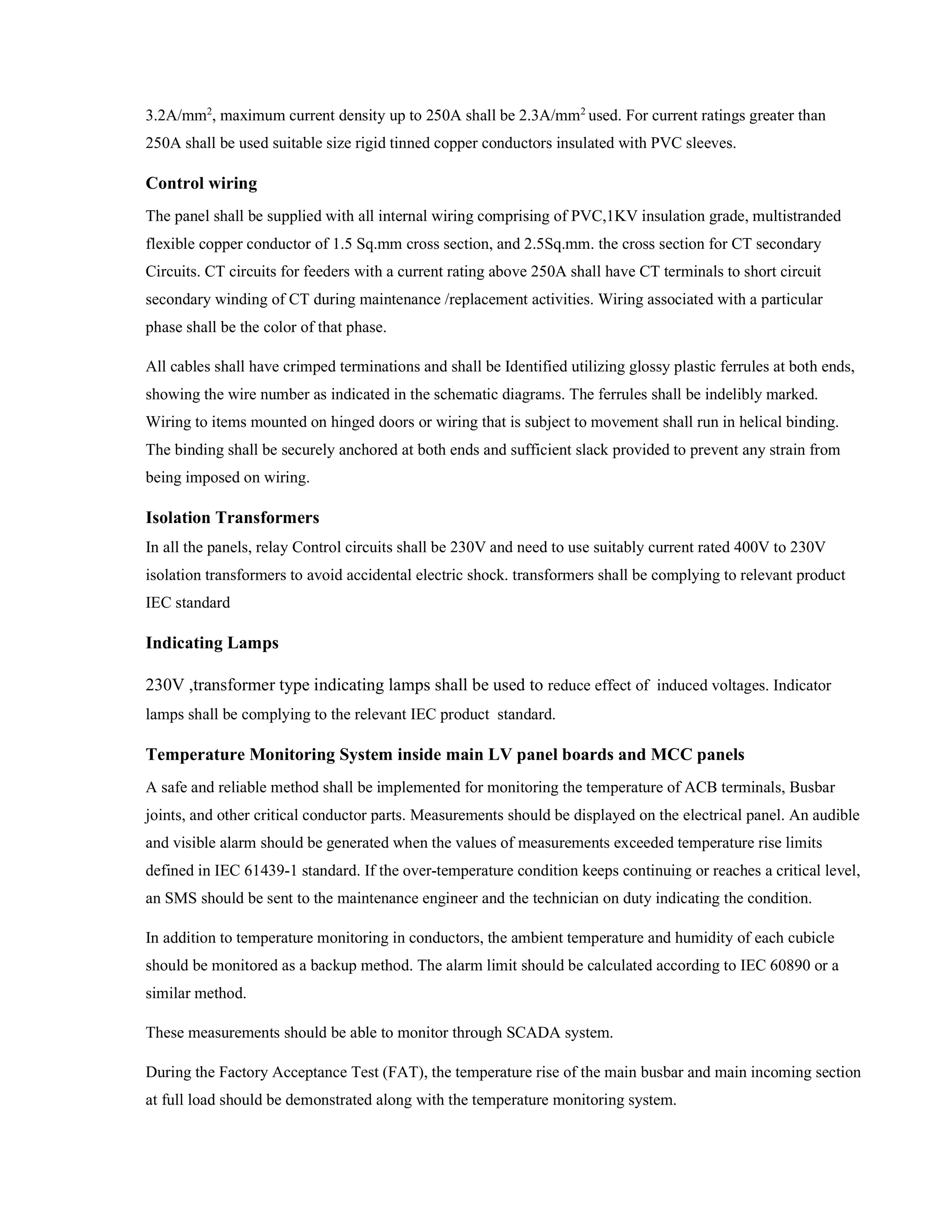 Lv panel specification | PDF