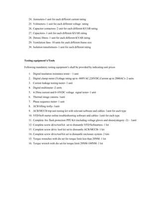 Lv panel specification | PDF