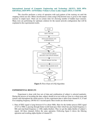 Lvq based person identification system | PDF | Brain and Nervous System Disorders | Diseases and ...
