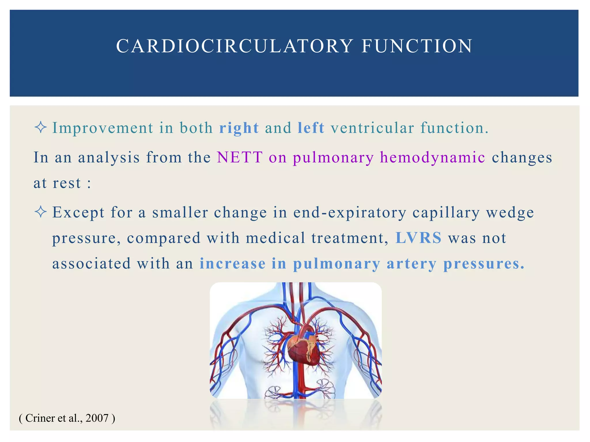 Lung volume reduction surgery ( LVRS ) | PPTX