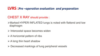 Lung Volume Reduction Surgery | PPTX