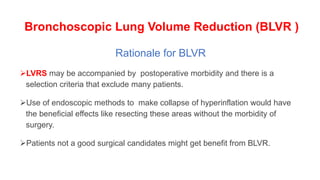 Lung Volume Reduction Surgery | PPTX
