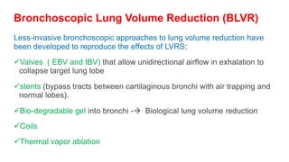 Lung Volume Reduction Surgery | PPTX