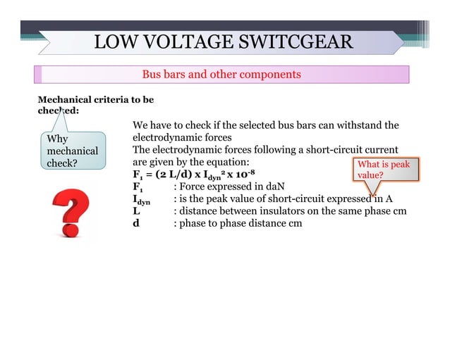 Lv switchgear & lv cable sizing | PDF | Home Appliances | Home & Garden