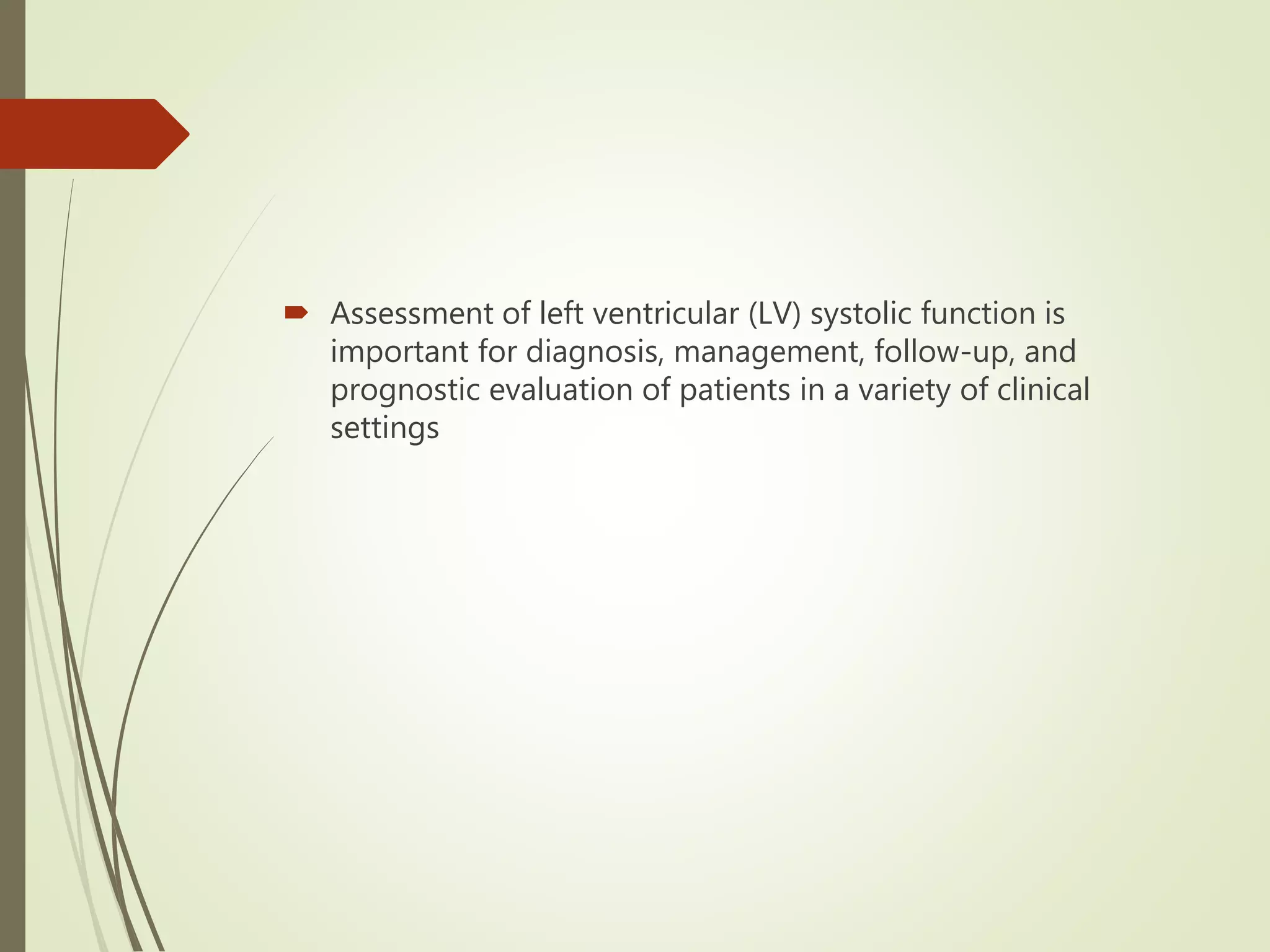 Lv systolic function | PPTX
