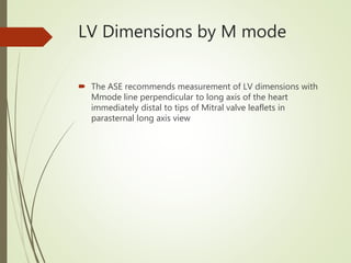 Lv systolic function | PPTX