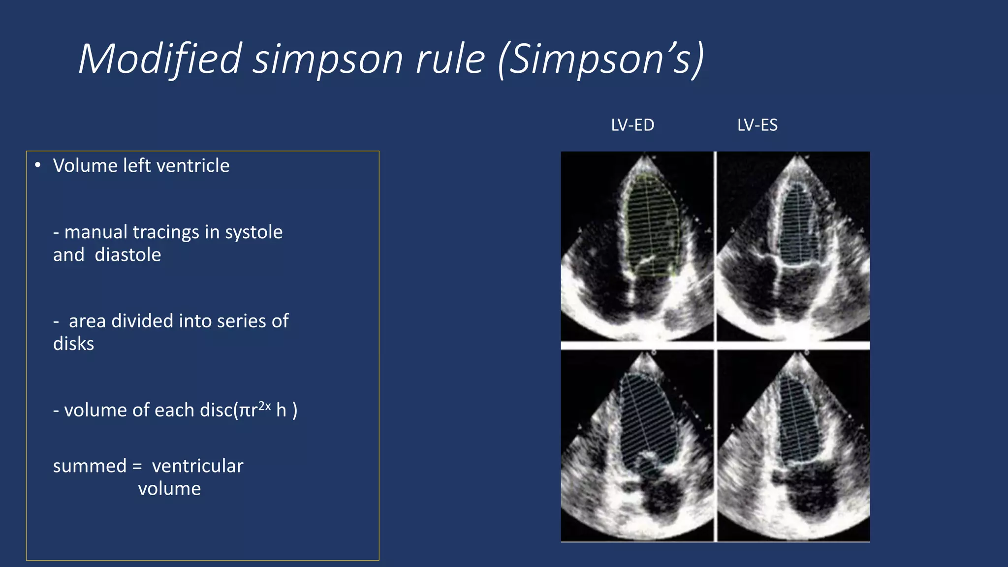 Lv systolic function | PPTX