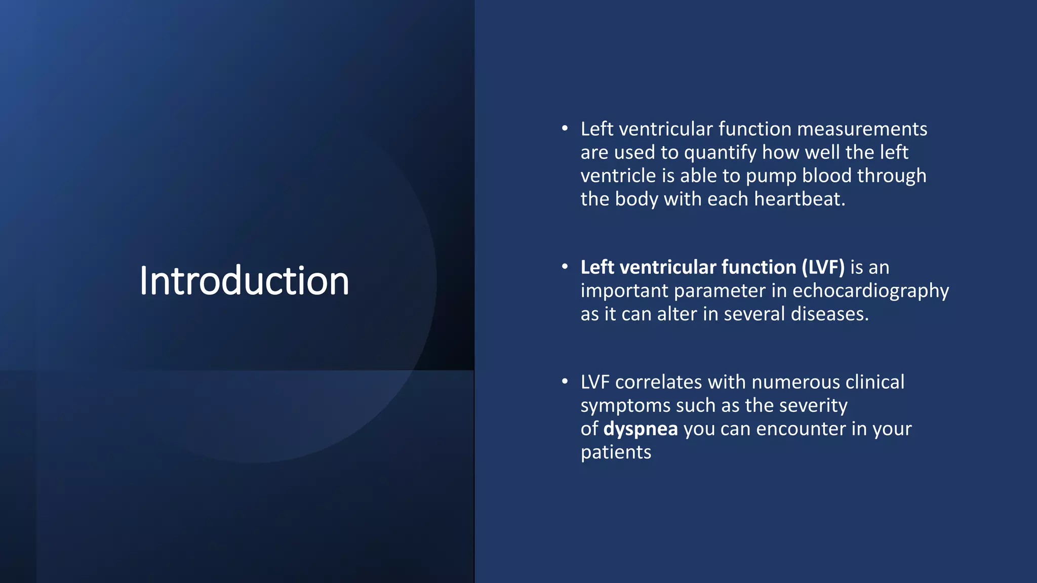 Lv systolic function | PPTX