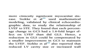 Lv systolic function | PPTX
