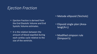 Lv systolic function | PPTX
