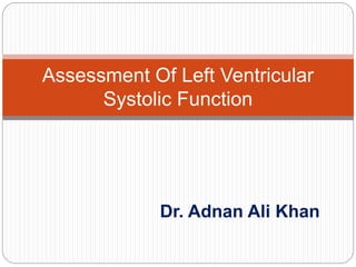 LV Systolic Function.pptx