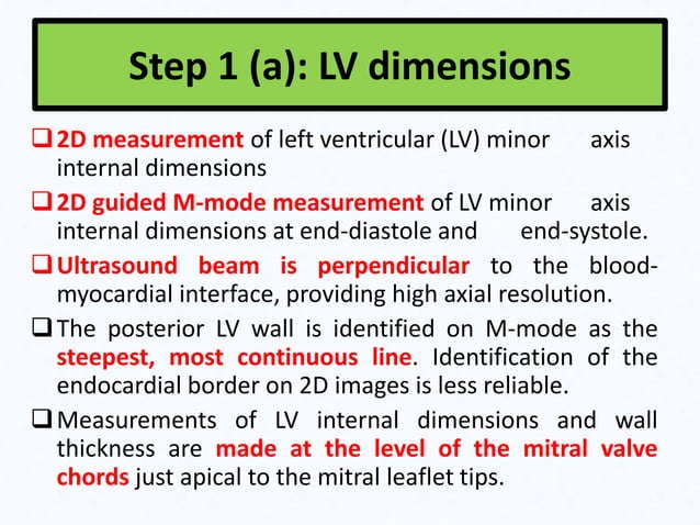LV systolic function.pptx | 3-D Graphics | Computer Software and ...