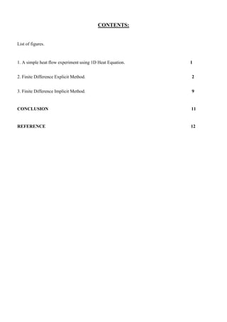 Projectwork on different boundary conditions in FDM. | PDF