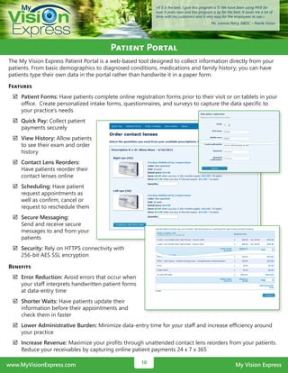 Myvision Express 2014 International Brochure | PDF
