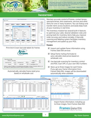 Myvision Express 2014 International Brochure | PDF