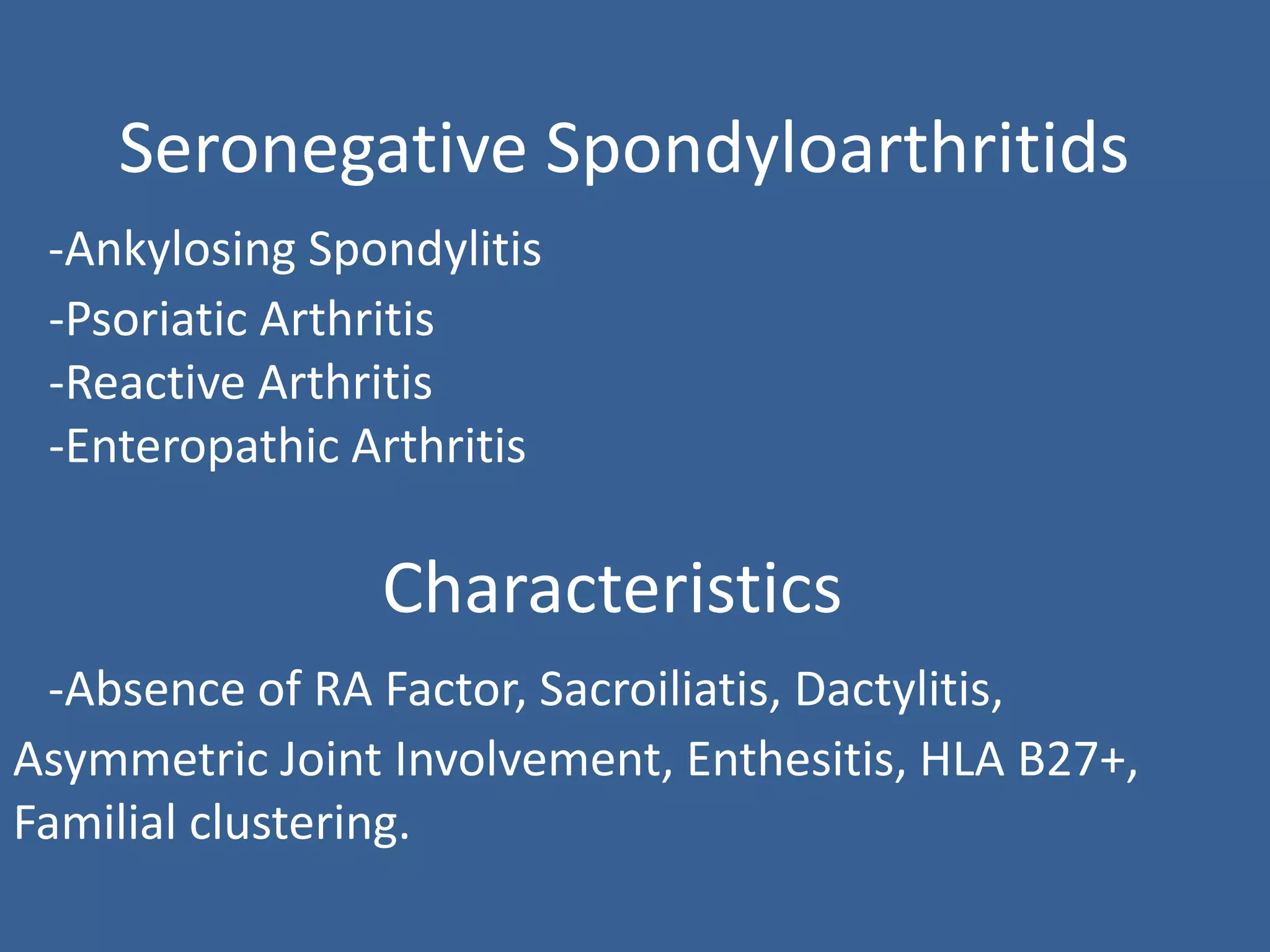 Approach to arthritis | PPTX