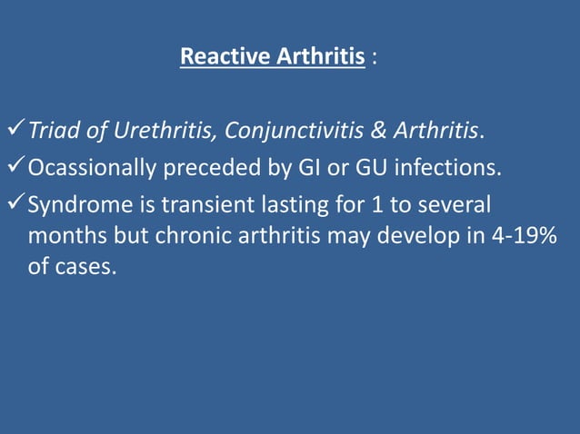 Approach to arthritis | PPTX | Bone and Joint Conditions | Diseases and ...