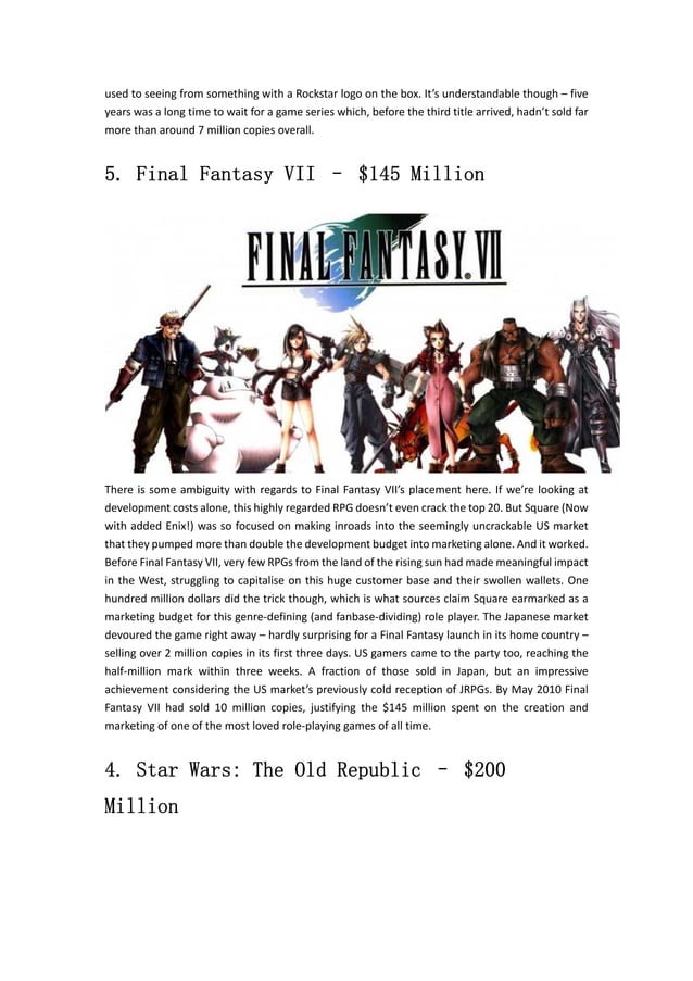 10 most expensive video games of all time www.gamebasin.com