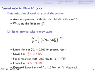 Holding up a Mirror: Using Parity to Test the Standard Model of ...