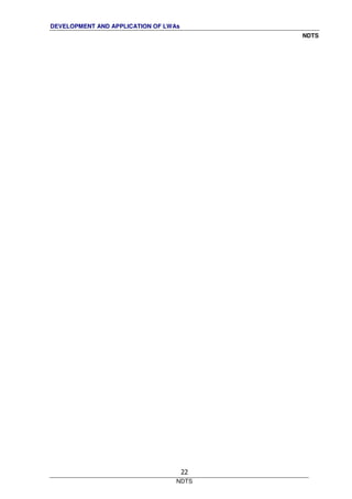 DEVELOPMENT AND APPLICATION OF LEARN AND WORK ASSIGNMENTS (LWAs) | PDF