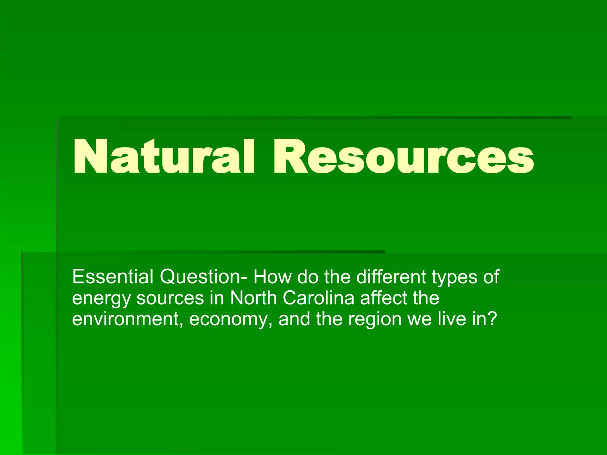 Natural resources.ppt | Agriculture | Industries