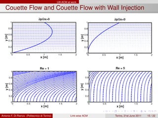 Link-wise Artificial Compressibility Method: a simple way to deal with complex geometries | PPT