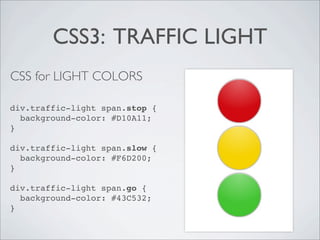 Eye Candy Without Images: Fun With CSS3 | PDF