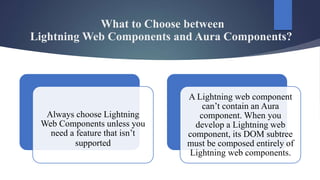 Introduction to Lightning Web Component | PPTX