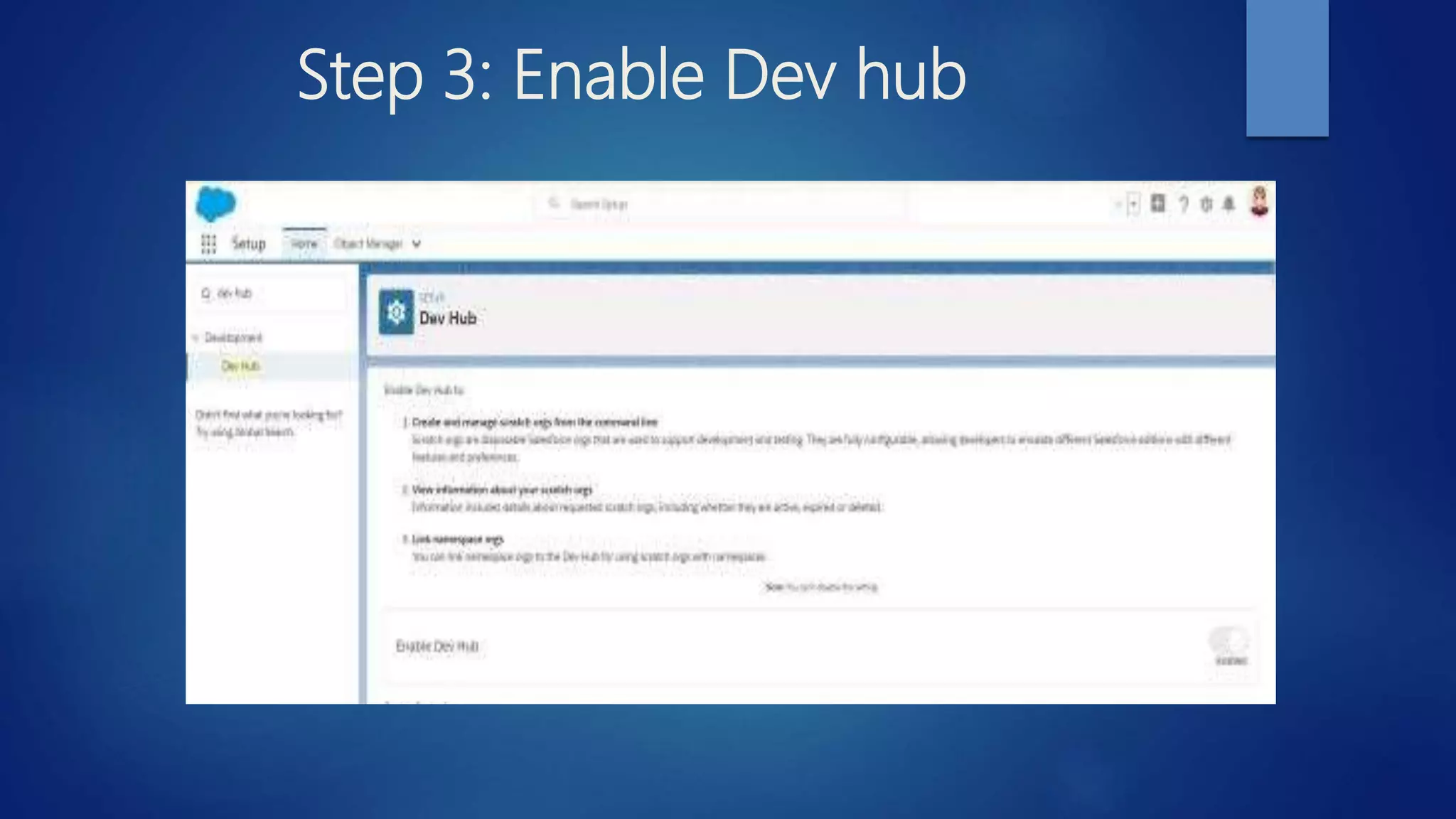 Salesforce DX for Scratch Orgs | PPT