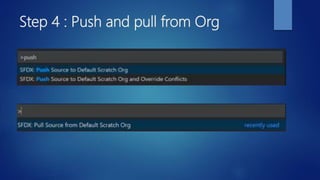 Salesforce DX for Scratch Orgs | PPT